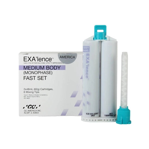 GC EXA'lence Medium Body - Fast Set (2 x 48 mL + tips) – Sordent