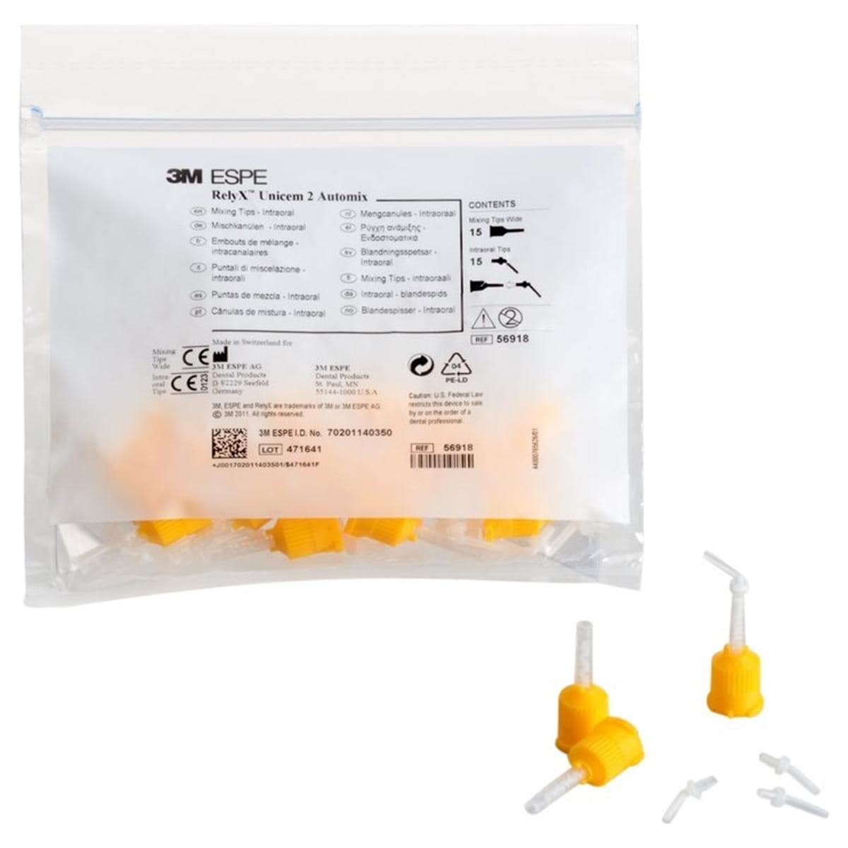 3M RelyX Unicem 2 Automix Wide+Intra-Orale Mengtips Set – Sordent