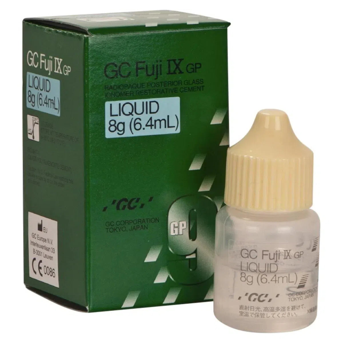 GC Fuji® IX GP Vloeistof Flesje - Liquid (8 gr. / 6,4 ml.) | Sordent