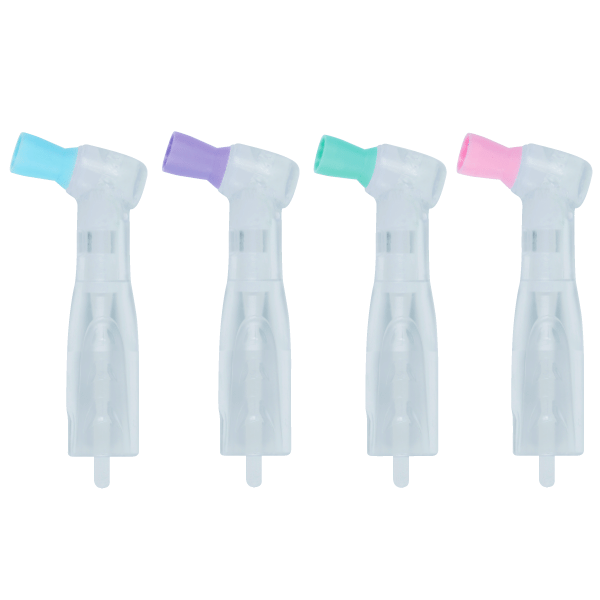 Premium Plus Disposable Prophy Angle 105° Clear Ribbed & Webbed – Sordent
