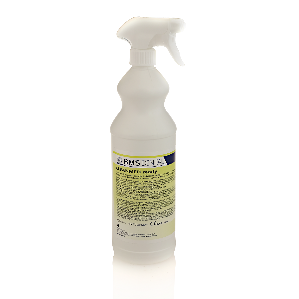 BMS CLEANMED Ready (1 L Spray) – Alcohol Oppervlakte Desinfectie – Sordent