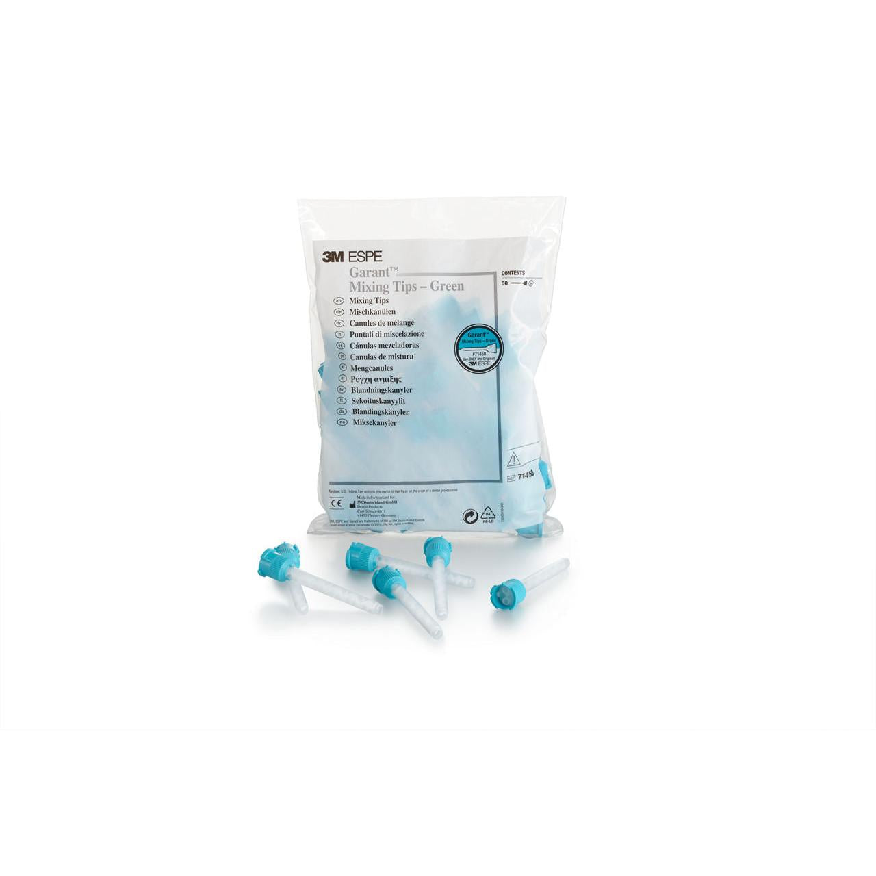 3M™ Garant™ VPS Vinyl Polysiloxan Mixing Tips Groen (50 st.) – Sordent