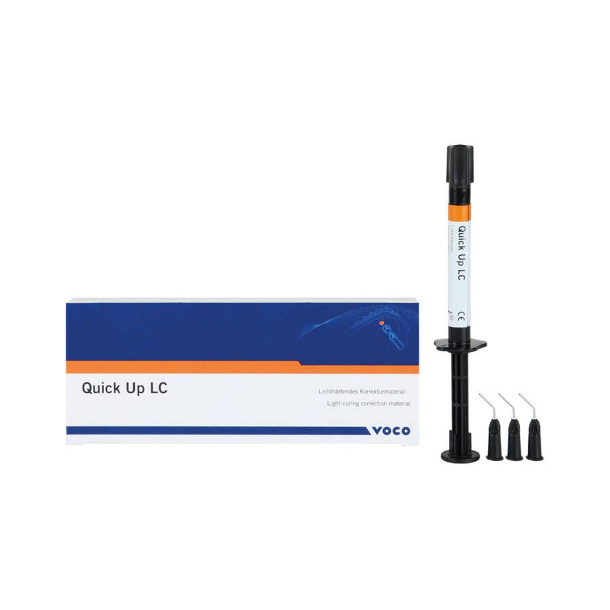VOCO Quick Up® LC Spuit - Zelfhardend Bevestiging Prothese (2 g) – Sordent