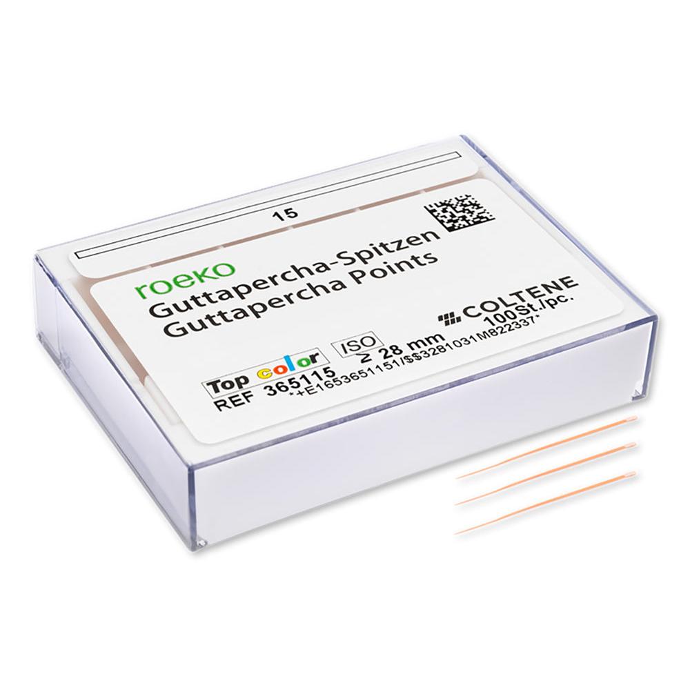 ROEKO Guttapercha Points Top Color - ISO 15 (100 st.) – Sordent