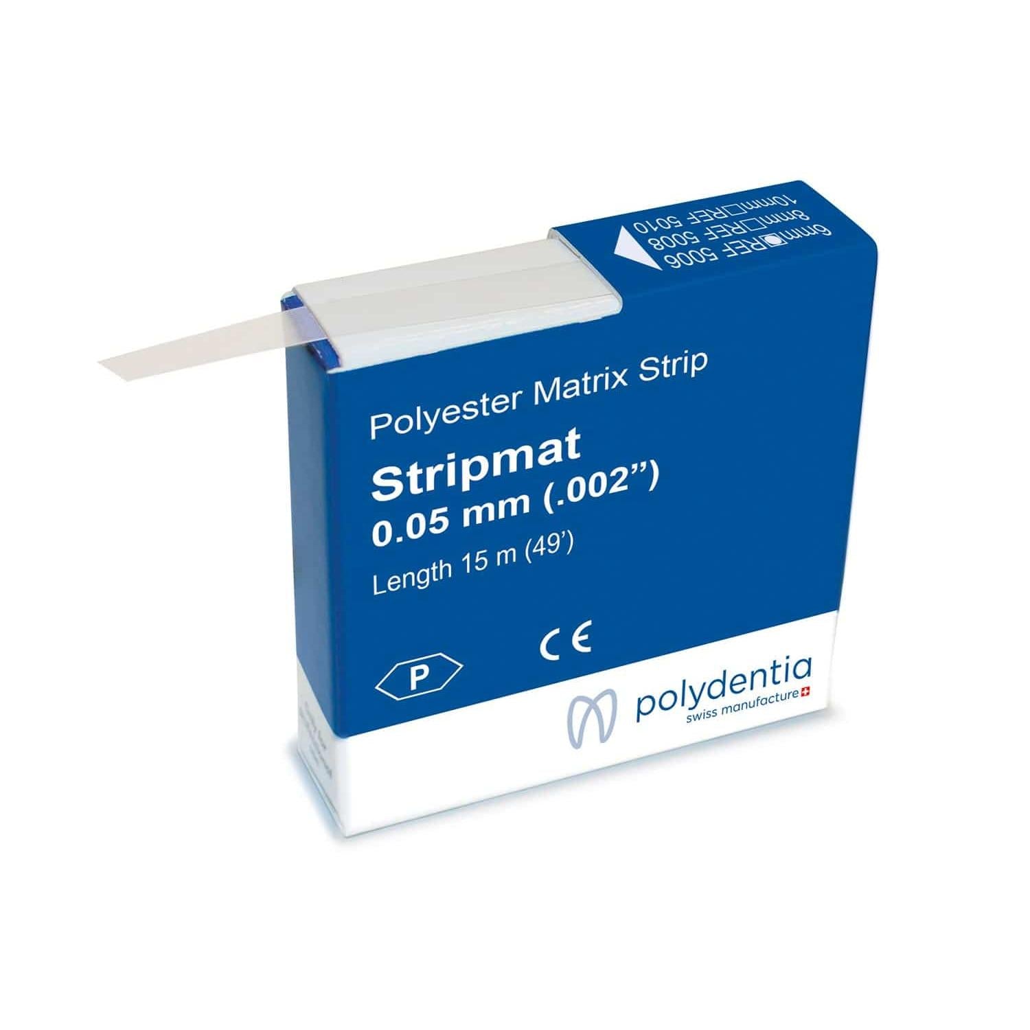 Polydentia Stripmat Transparent Matrix strip 0,05mm (15 m) – Sordent