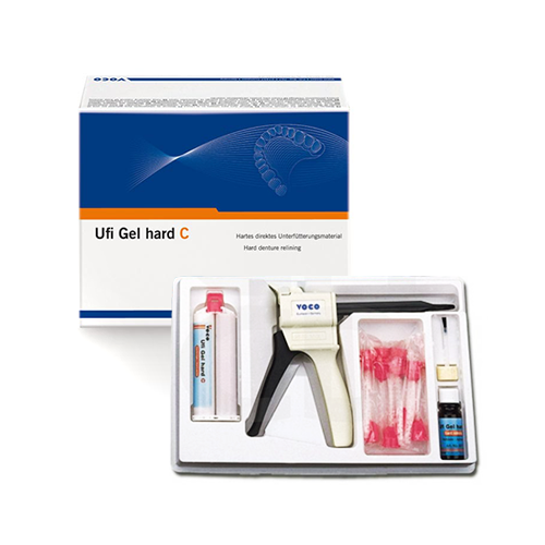 VOCO Ufi Gel® Hard C - Set + Dispenser cartridge 80 g + Adhesief 10 mL ...