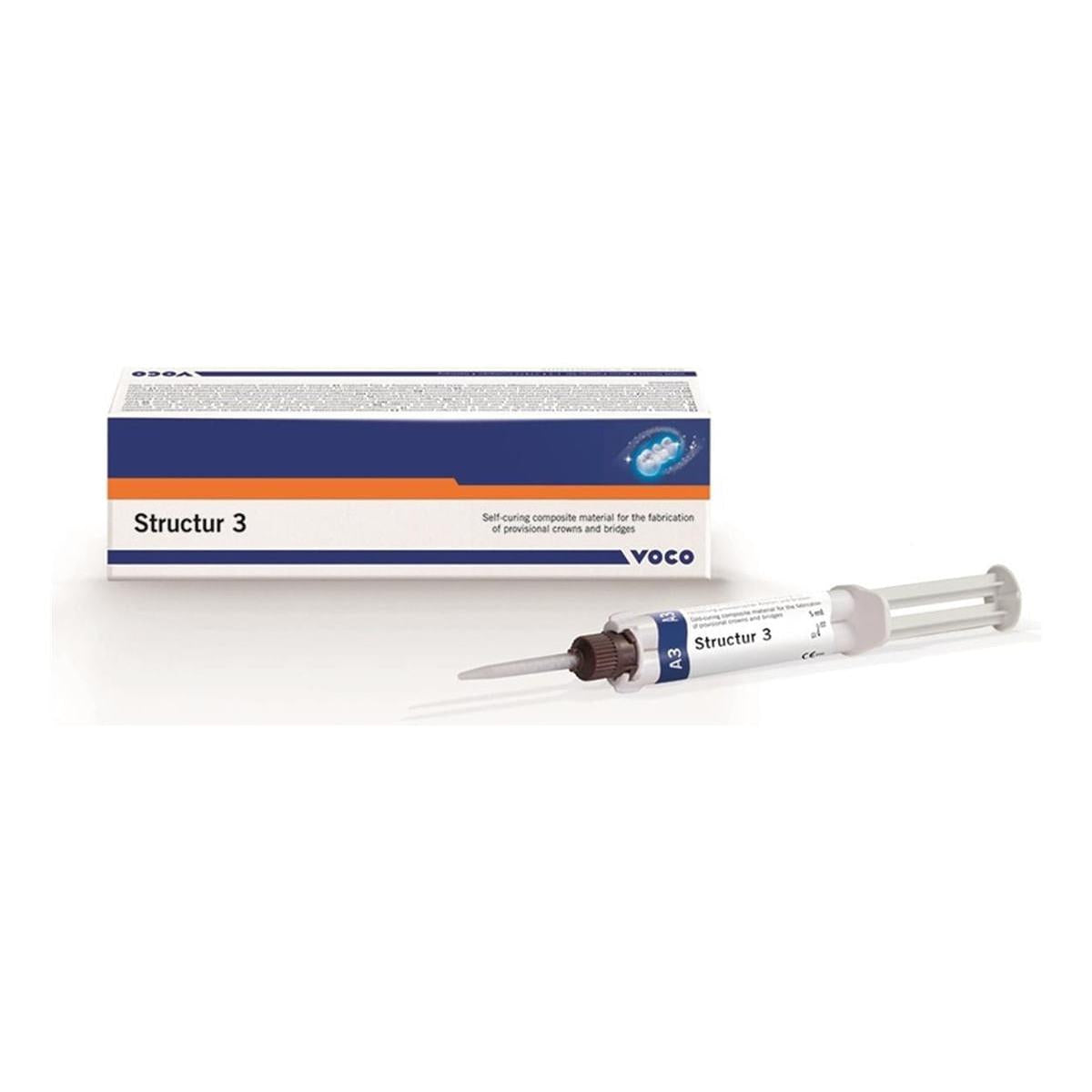 VOCO Structur 3 - QuickMix spuit 5 mL + Tips type 10 - A1/A2/A3 – Sordent