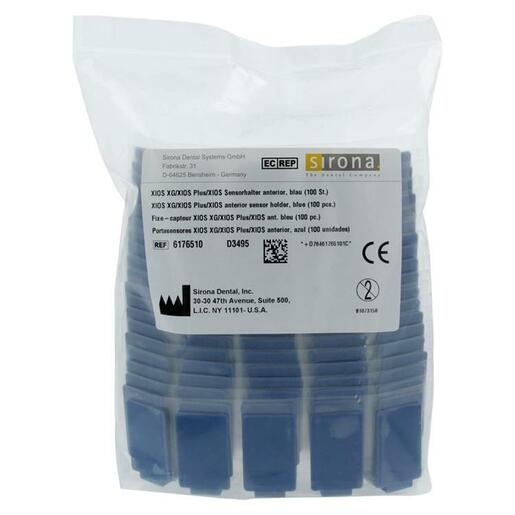 Dentsply Sirona XIOS Plus Sensor Houder Blauw - Anterior (100 st ...